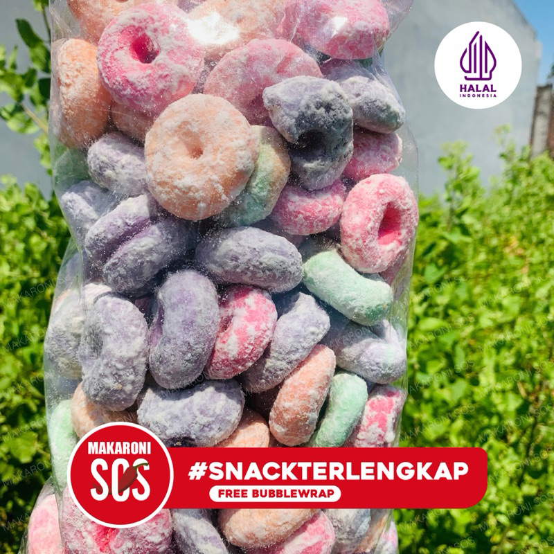 Jual getas manis semut 250gr donat lonjong gembos nyes snack jadul enak ...