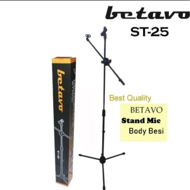 Jual Stand Microphone Betavo ST25 Original | Shopee Indonesia