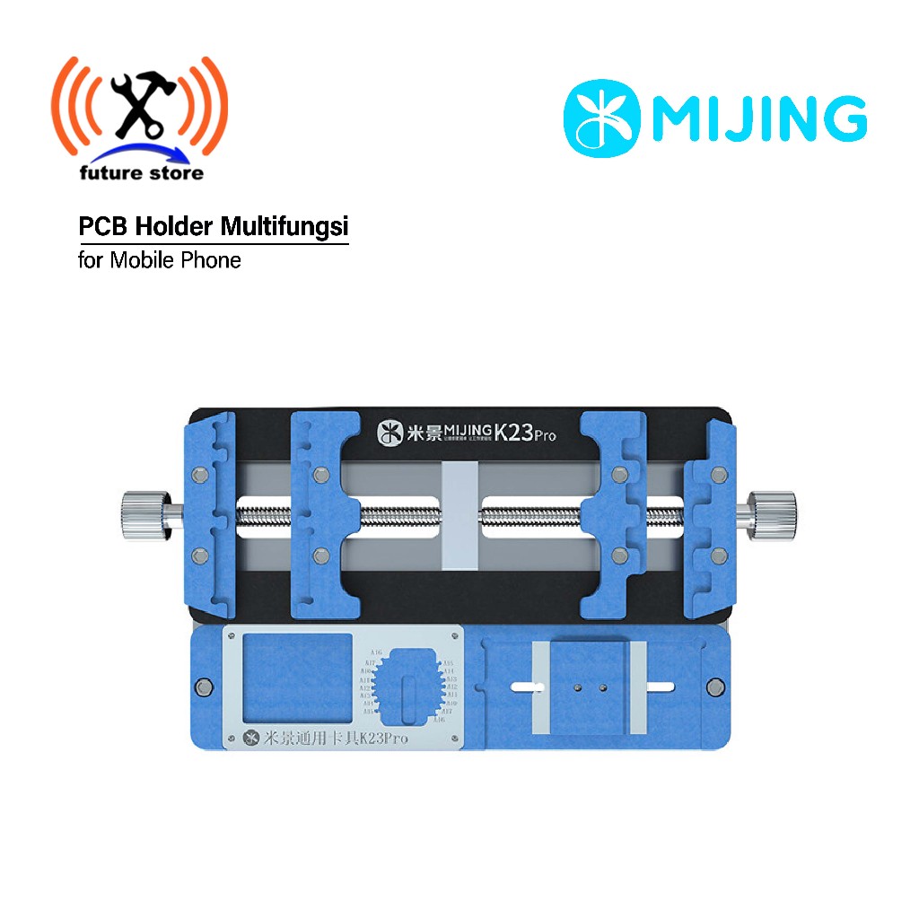 Jual Mijing K23 Pro Universal PCB Holder Double Shaft Jig Fixture for ...