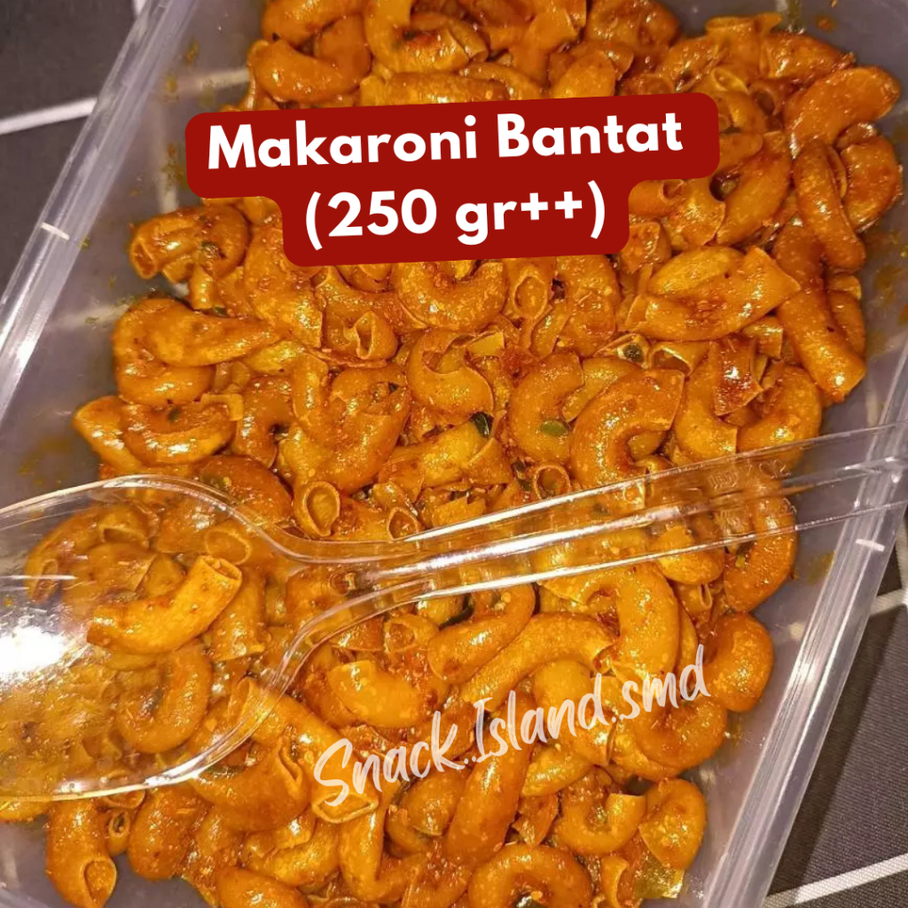 Jual Snack Cemilan Kalimantan Lauk Makaroni Macaroni Bantat Pedas Daun Jeruk 250 gr | Shopee ...