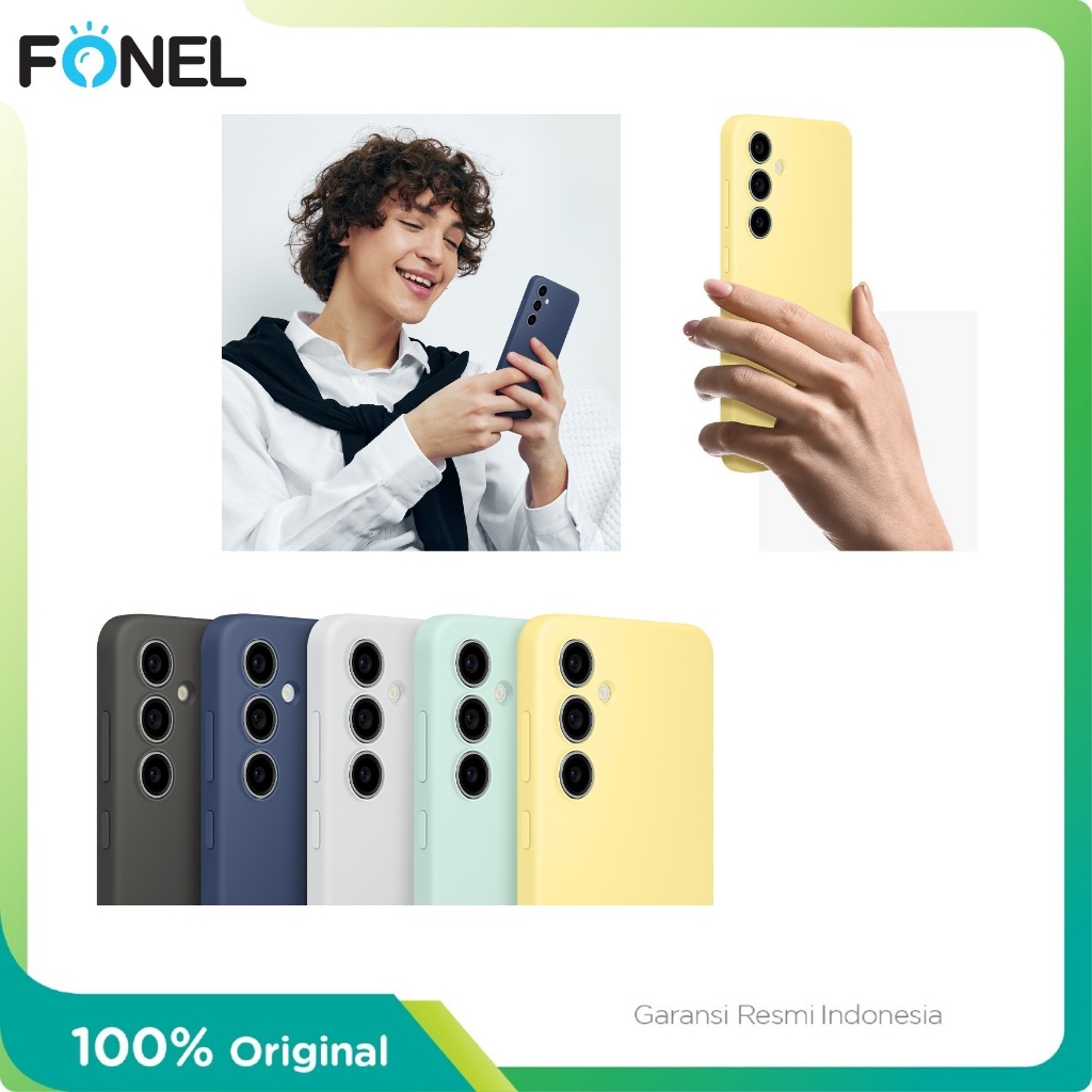 Jual Samsung S24 FE Silicone Case Original Casing S24fe | Shopee Indonesia
