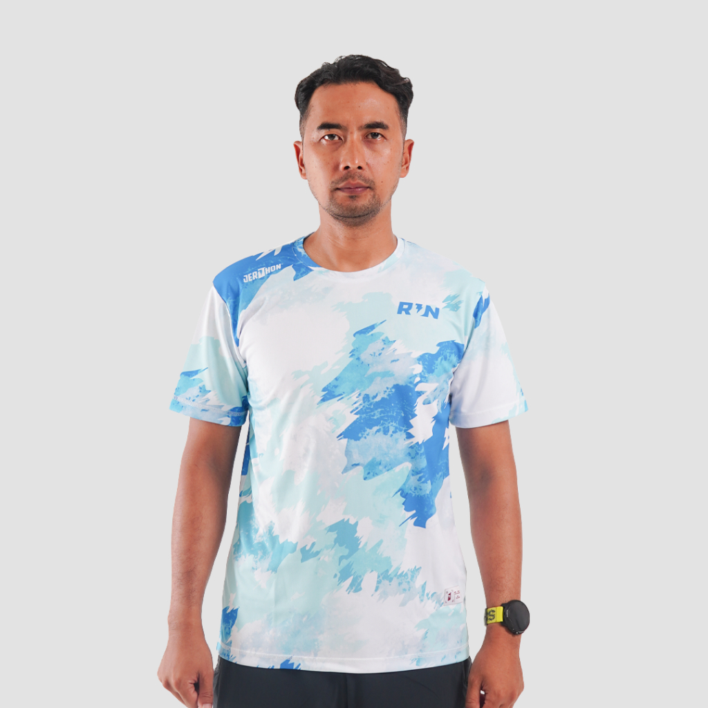 Jual Jerjhon Jersey Olahrga Lari Unisex - Mavi | Shopee Indonesia