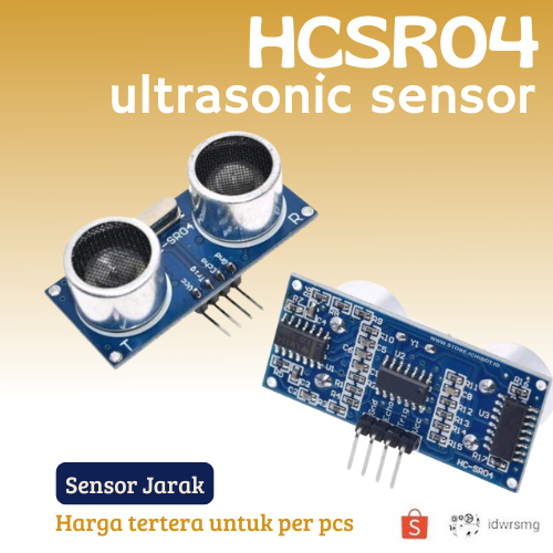 Jual Sensor Jarak Ultrasonic HC SR04 HCSR04 High Quality | Shopee Indonesia