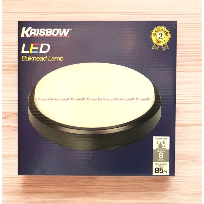 Jual Krisbow LED Bulkhead Lamp Lampu Bulat Untuk Plafon | Shopee Indonesia