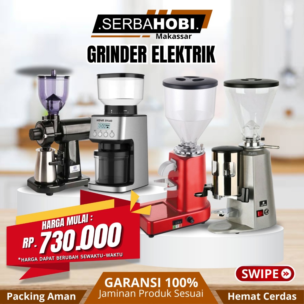 Jual Mesin Grinder Kopi Elektrik / Alat Penggiling Biji Kopi Listrik ...