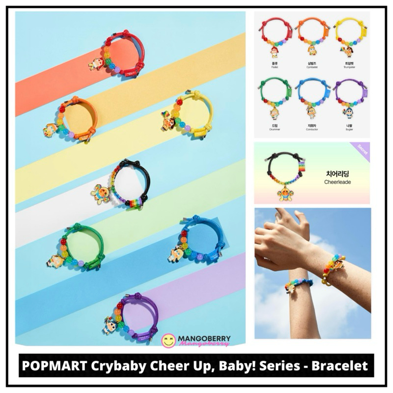 Jual POPMART Crybaby Cheer Up Baby! series - Bracelet (BLIND BOX ...