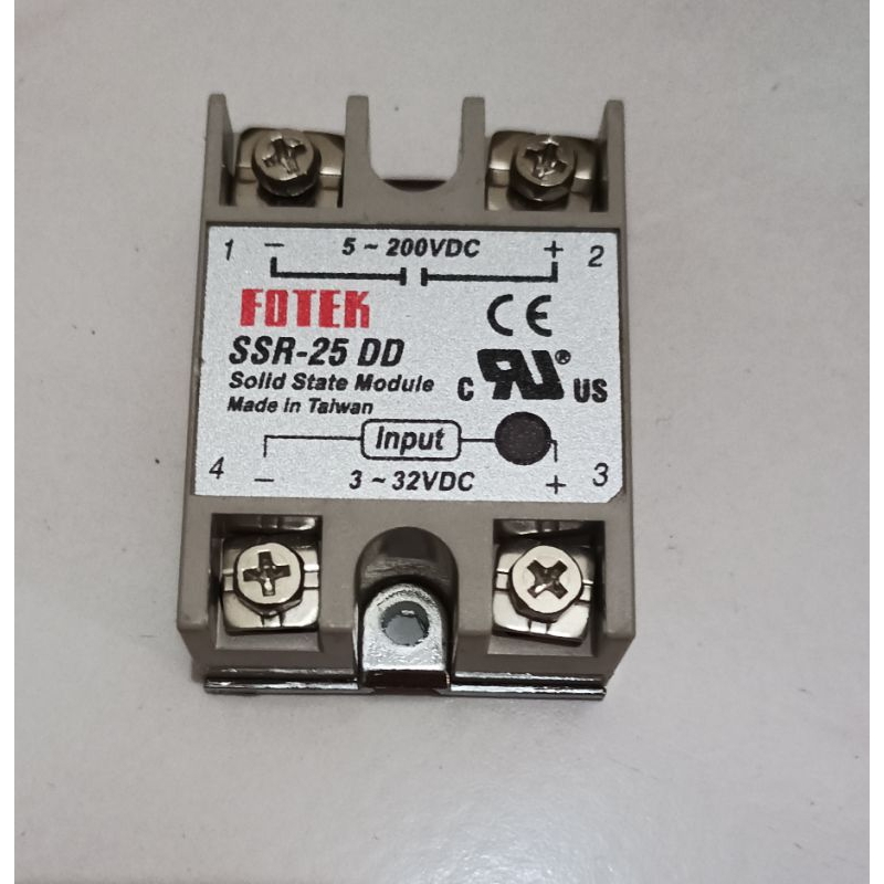 Jual FOTEK SSR-25DD 25A Solid state relay SSR DC control DC 3-32VDC/5-200VDC | Shopee Indonesia