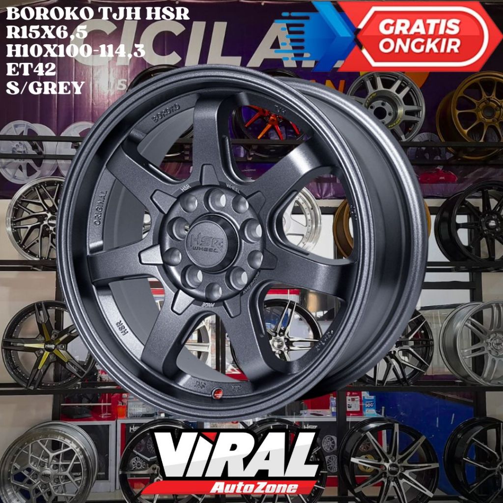 Jual Velg Mobil Ring 15 MURAH HSR BOROKO TJH R15 UNTUK ERTIGA , LUXIO , NAV1 , XPANDER | Shopee ...