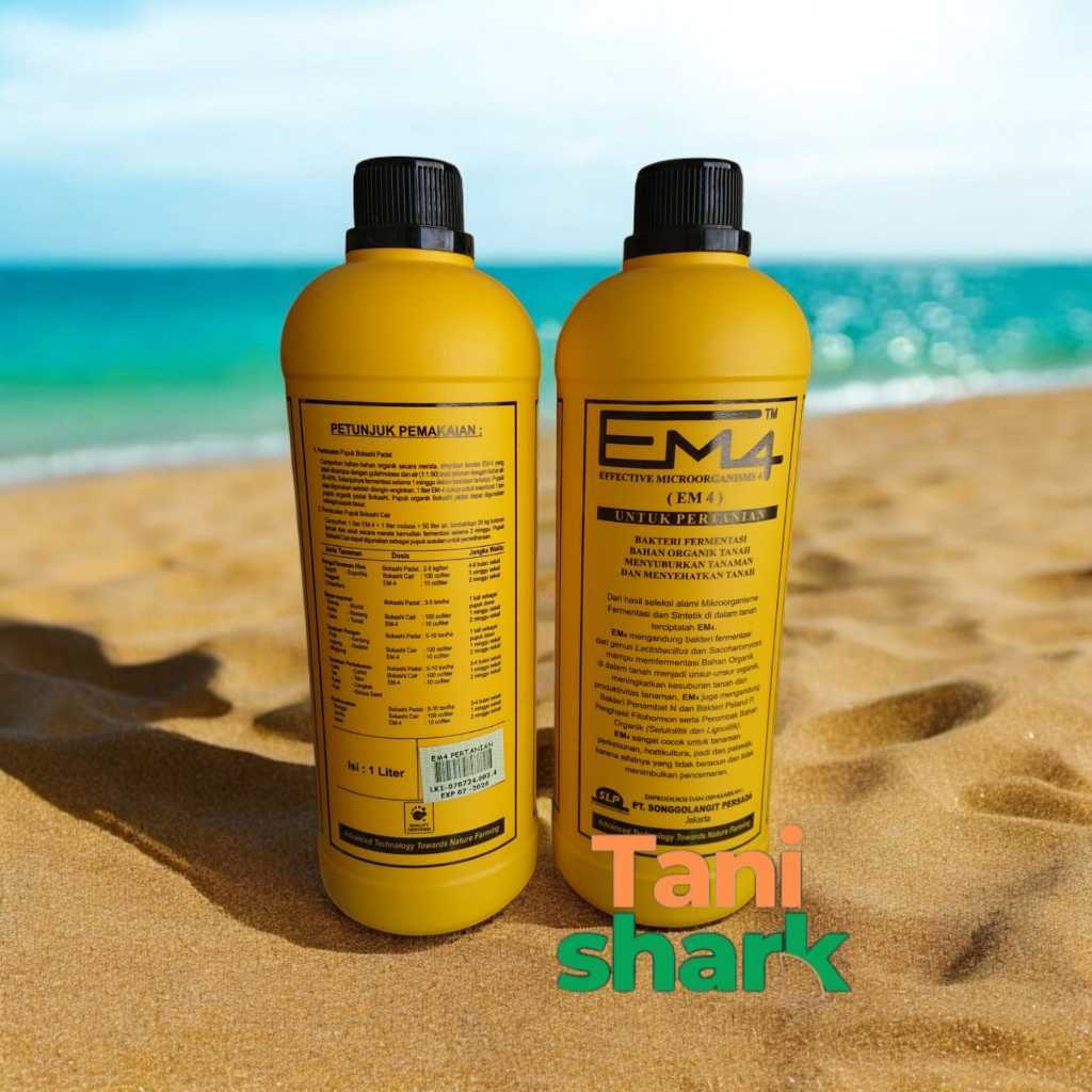 Jual EM4 KUNING Pertanian 1 LITER | Shopee Indonesia