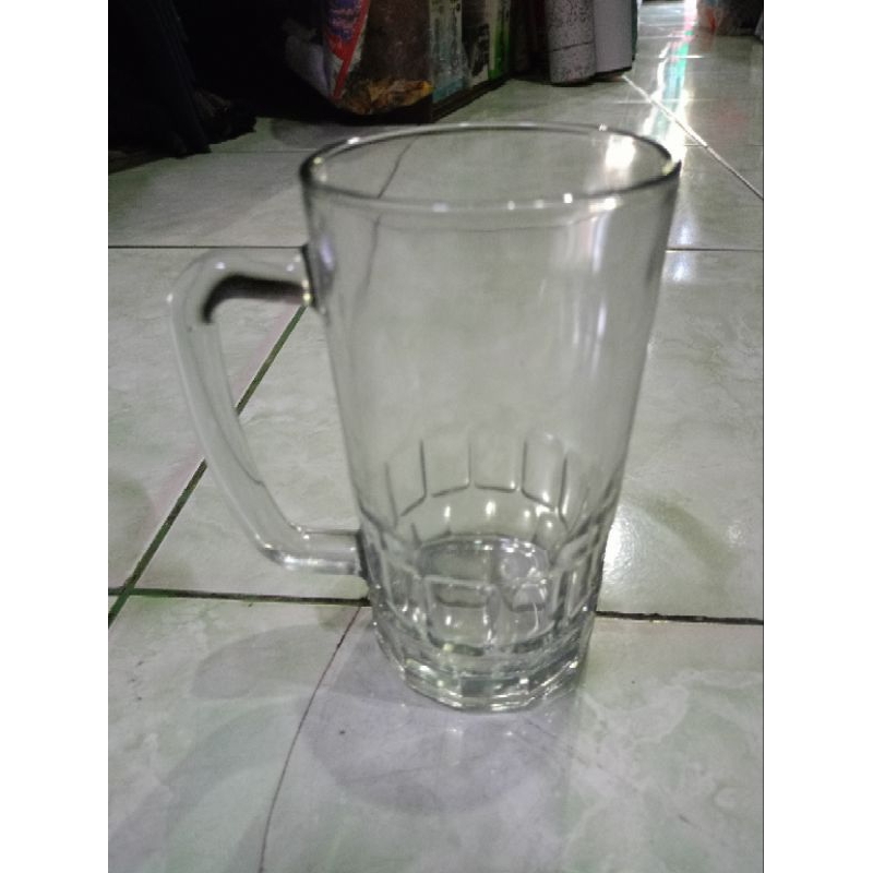 Jual gelas beling jumbo ukuran 1 liter,bahan bagus,kuat dan tebal ...