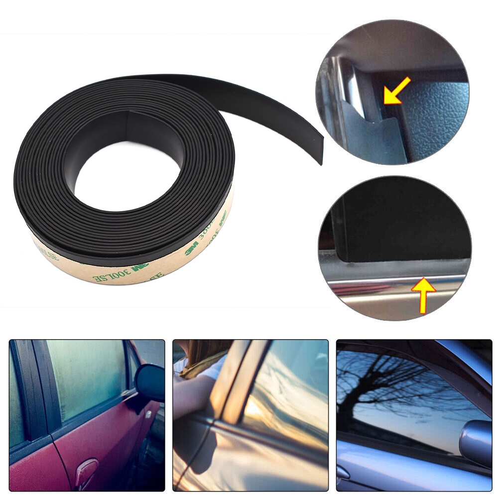 Jual 15MM/20MM 4Meters Lis Segel Karet Kaca Mobil Peredam Suara Anti ...