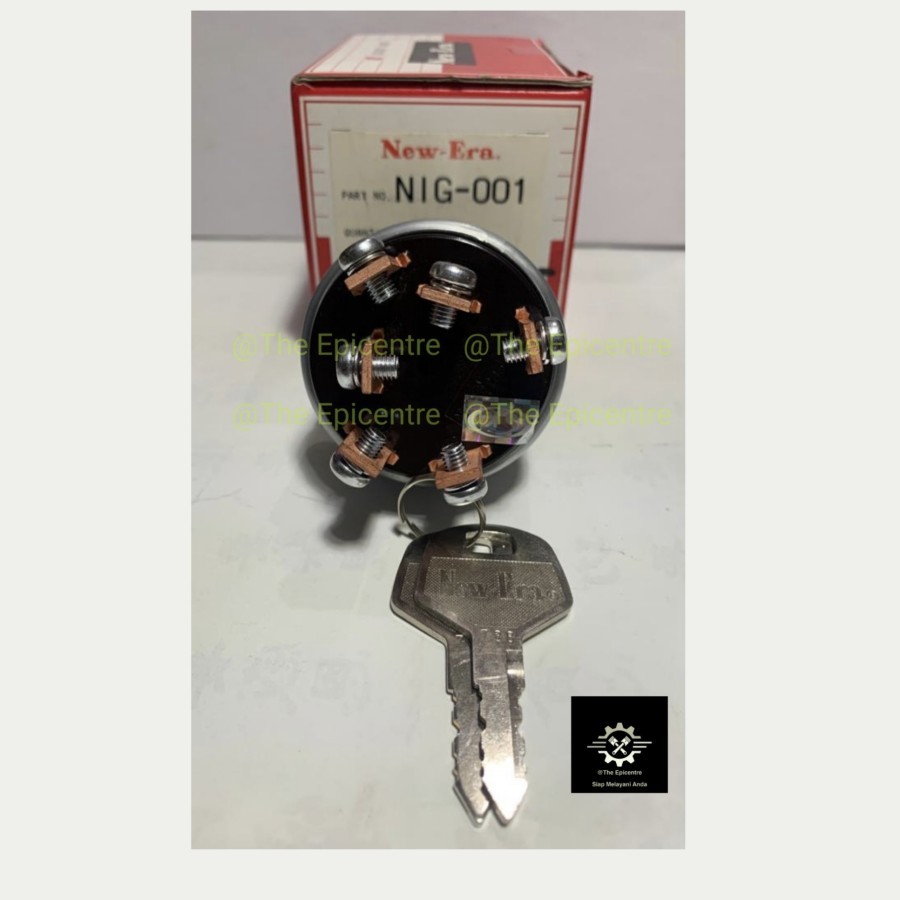 Jual Kunci Kontak Switch starter universal 24v kaki 6 NIG-001 New Era ...