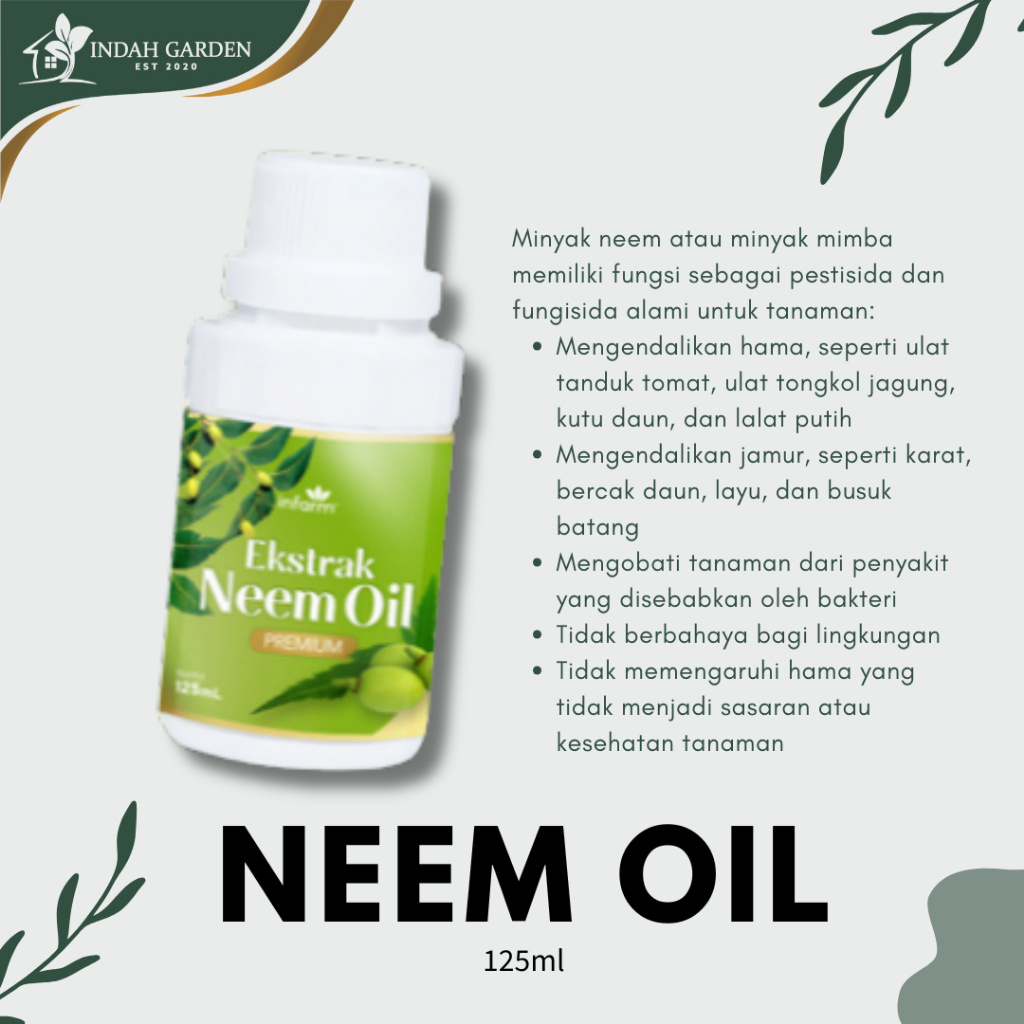 Jual INFARM - Ekstrak Neem Oil ( Daun Mimba ) 125 Ml | Shopee Indonesia