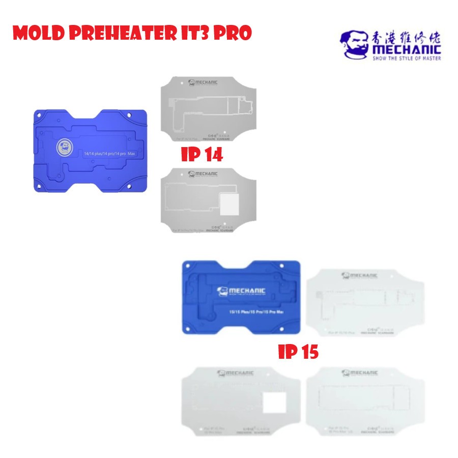 Jual MOLD DAN CETAKAN IPHONE 14 SERIES DAN 15 SERIES FOR PREHEATER ...