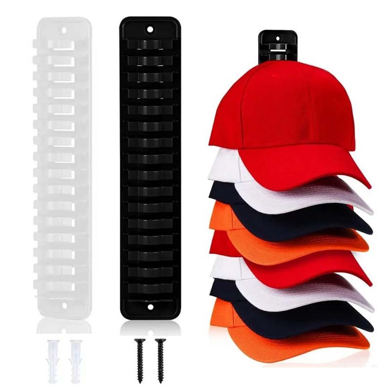 Jual 16 Slot Gantungan Topi Rak Topi Dinding Tempel Rak Tempat Topi ...