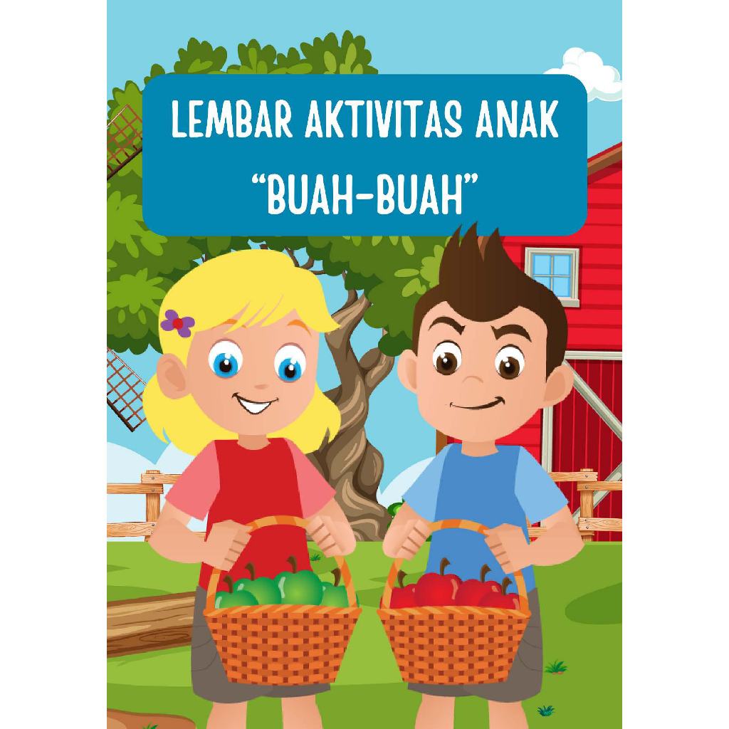 Jual Hard Copy Worksheet Buah Buahan | Shopee Indonesia