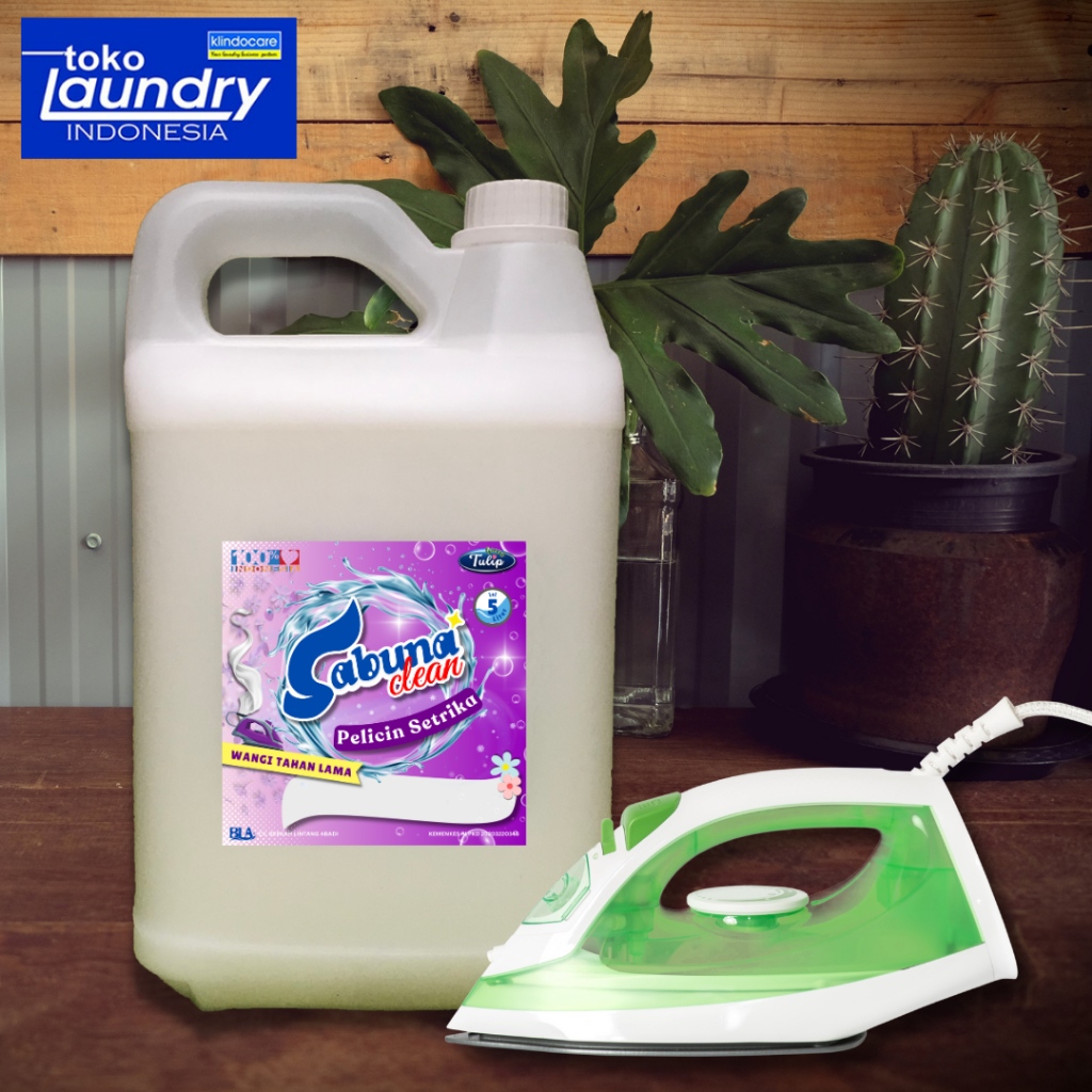 Jual Pelicin Setrika Laundry 5 liter/ Pewangi Pakaian 5lt (EKSPEDISI ...