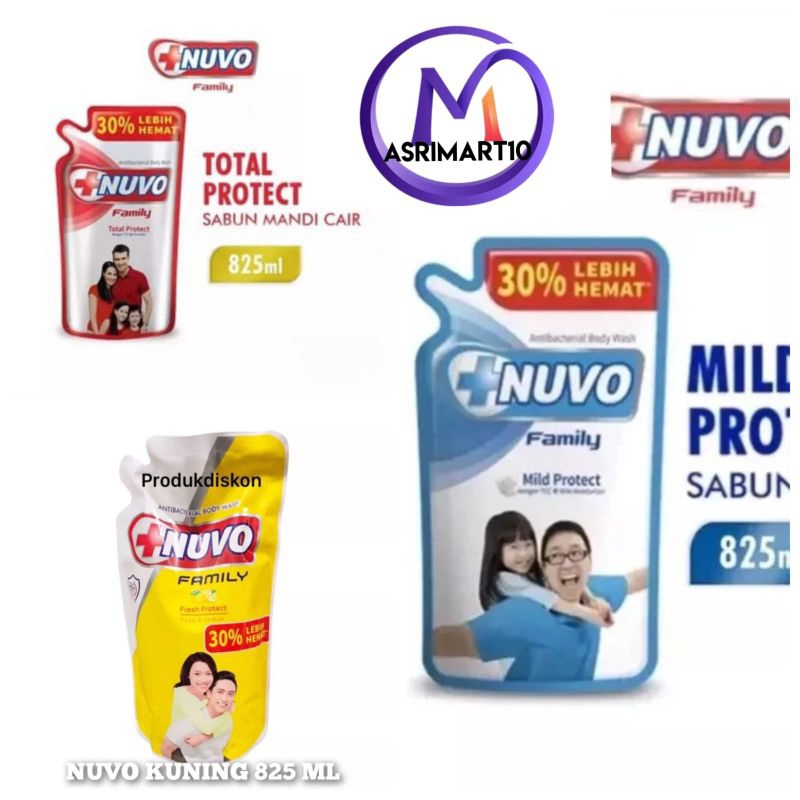Jual Nuvo Family Bodywash 800 ml | Shopee Indonesia