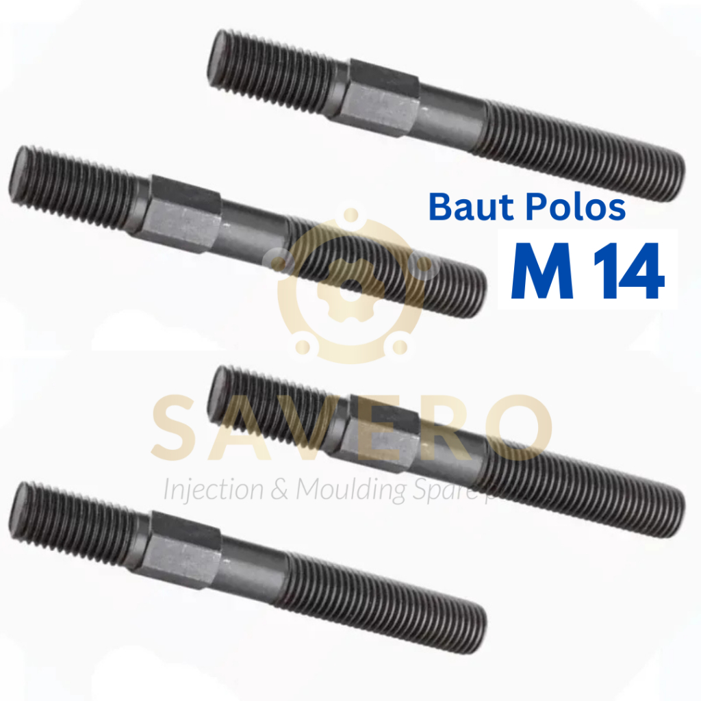 Jual Baut Clamp Injection Polos M14 Panjang 125/150/175/200 Inject Stud ...