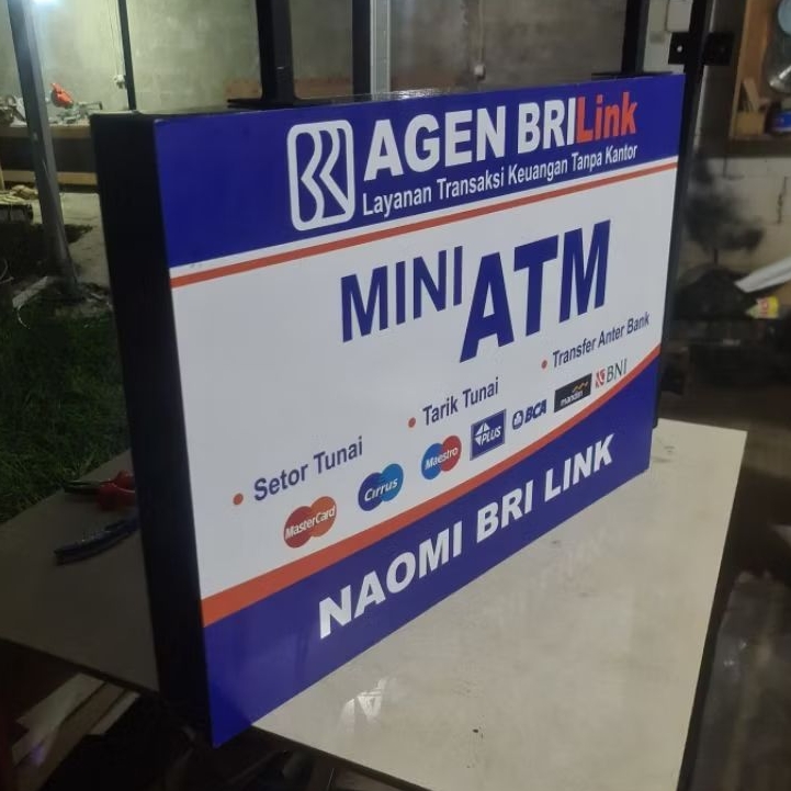 Jual Neon box acrylic uk 70 x 50cm | Shopee Indonesia