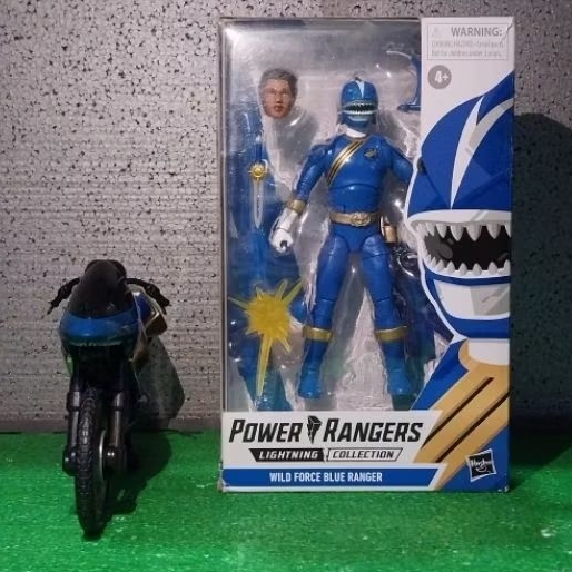 Jual Power Rangers Wild Force / Super Sentai GaoRanger Blue Ranger dan ...