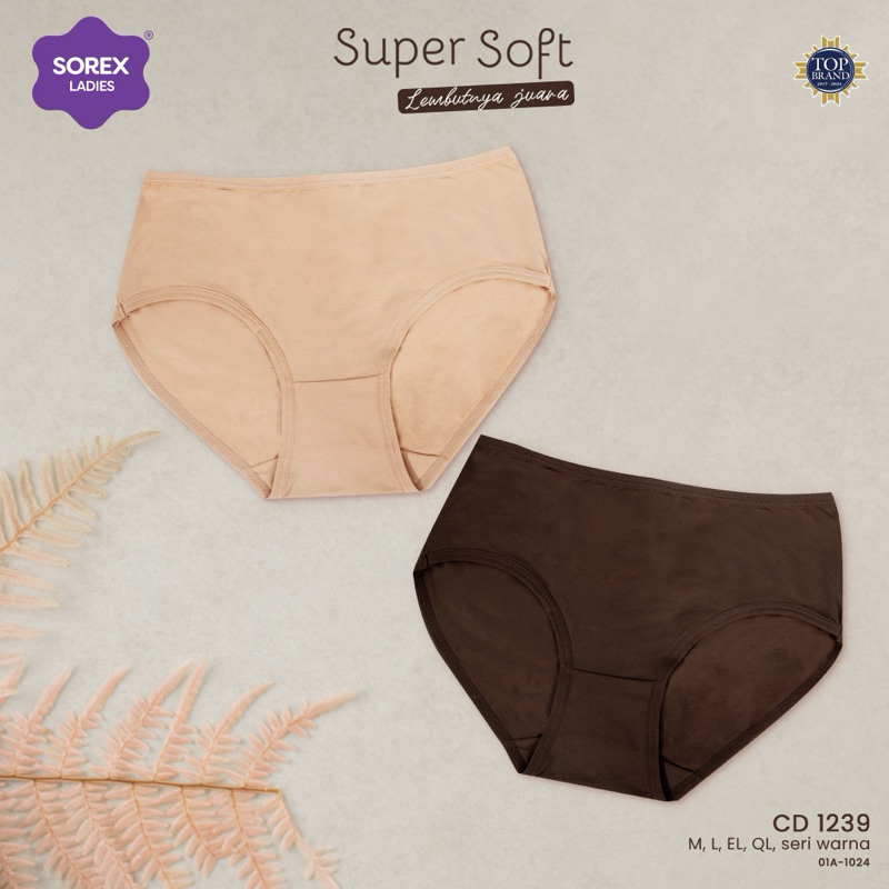Jual Celana Dalam Wanita CD Sorex 1239 Super Soft Cutting Midi | Shopee Indonesia