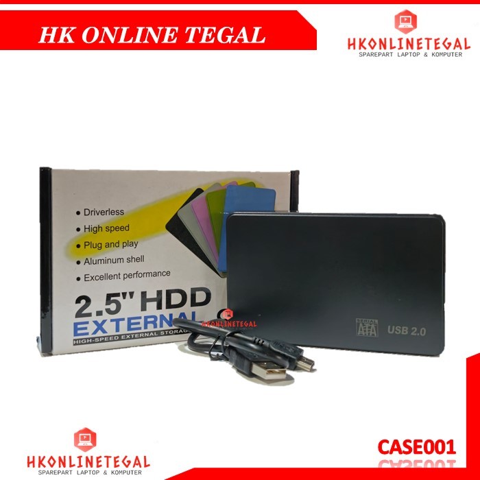 Jual Casing HDD Hardisk 2.5 Inch Sata External Case USB 2.0. Hardisk Laptop | Shopee Indonesia