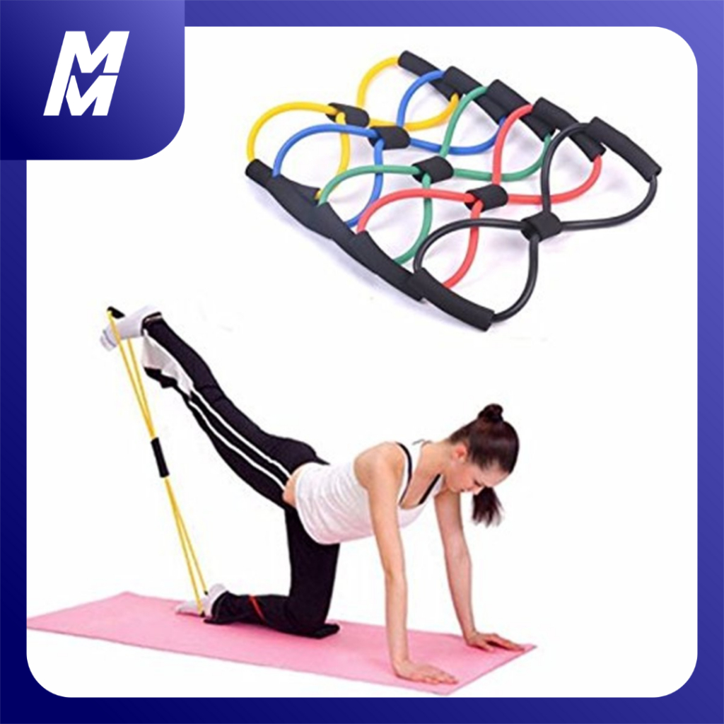 Jual Tali Streching Yoga Fitnes Exercises Gym Tali Karet Alat Olahraga ...