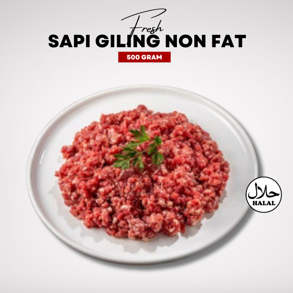 Jual Daging Giling Sapi Ground Beef Tanpa Lemak Halal 500gr Tangerang ...