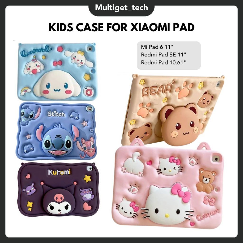 Jual Case Xiaomi Redmi Pad SE 11" inch / Redmi Pad 10.61 / Mi Pad 6/6 ...