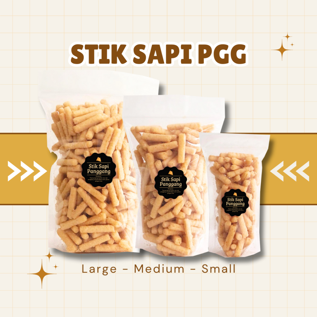 Jual [DELISH SNACKS] Stik Sapi Panggang / Snack Cemilan Camilan Jajanan ...