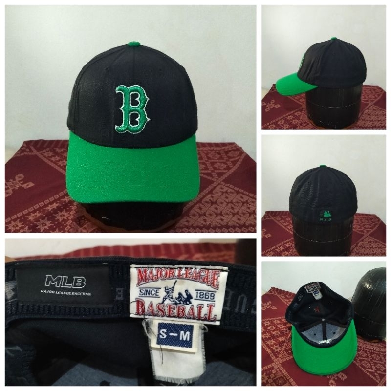 Jual Topi Second MLB Logo B | Shopee Indonesia