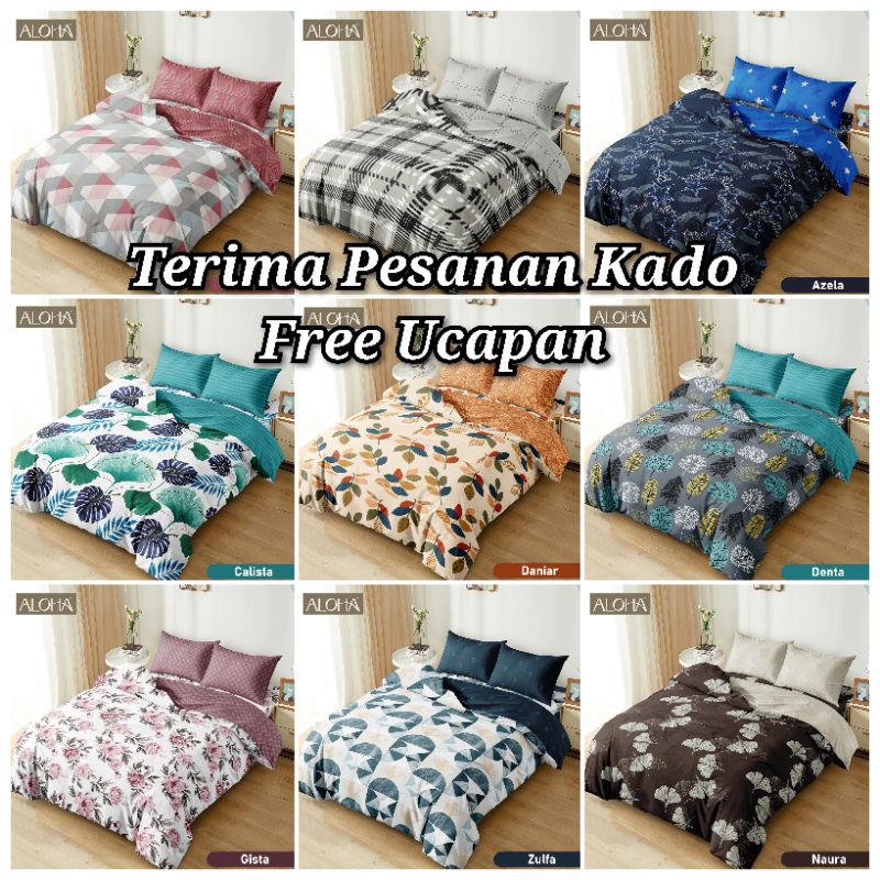Jual Aloha by Internal Bed Cover Set Tinggi 25 cm 160 180 King Queen ...