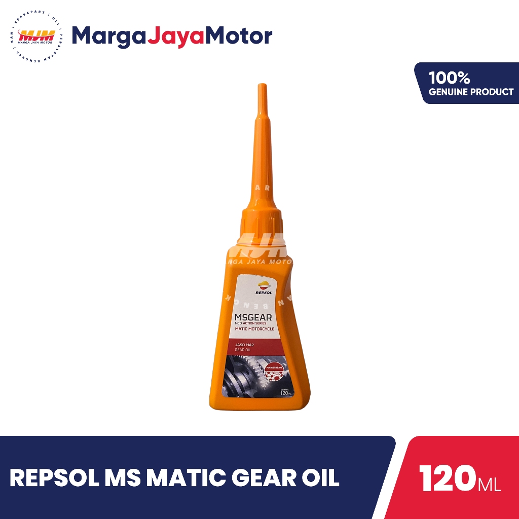 Jual Repsol MS Gear Matic Gear Oil 120ml Oli Gardan Matic Repsol ...
