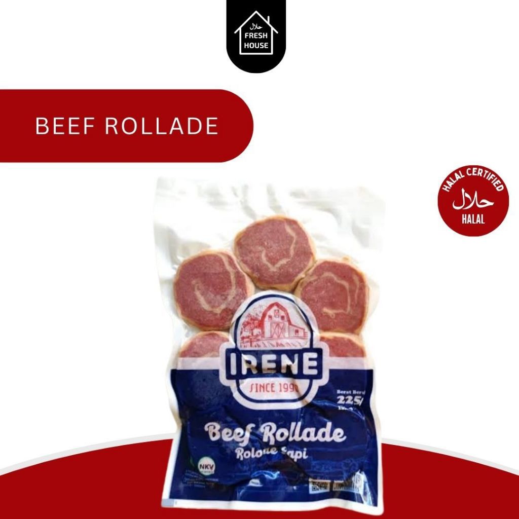 Jual IRENE ROLADE SAPI 225GR / BEEF ROLADE | Shopee Indonesia