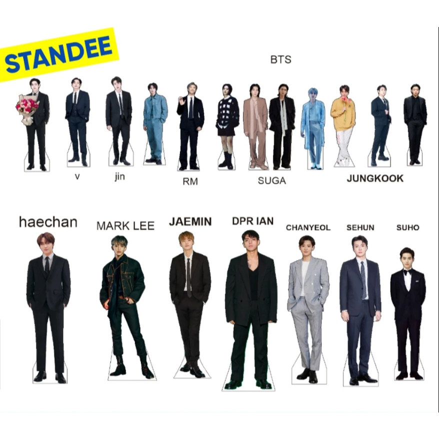 Jual Standee Real Size | Stande KPOP | Human Stande Figure | Standee ...