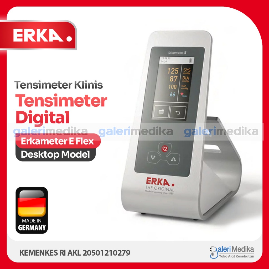 Jual ERKA Erkameter E Flex Desktop Tensimeter Digital German Quality ...