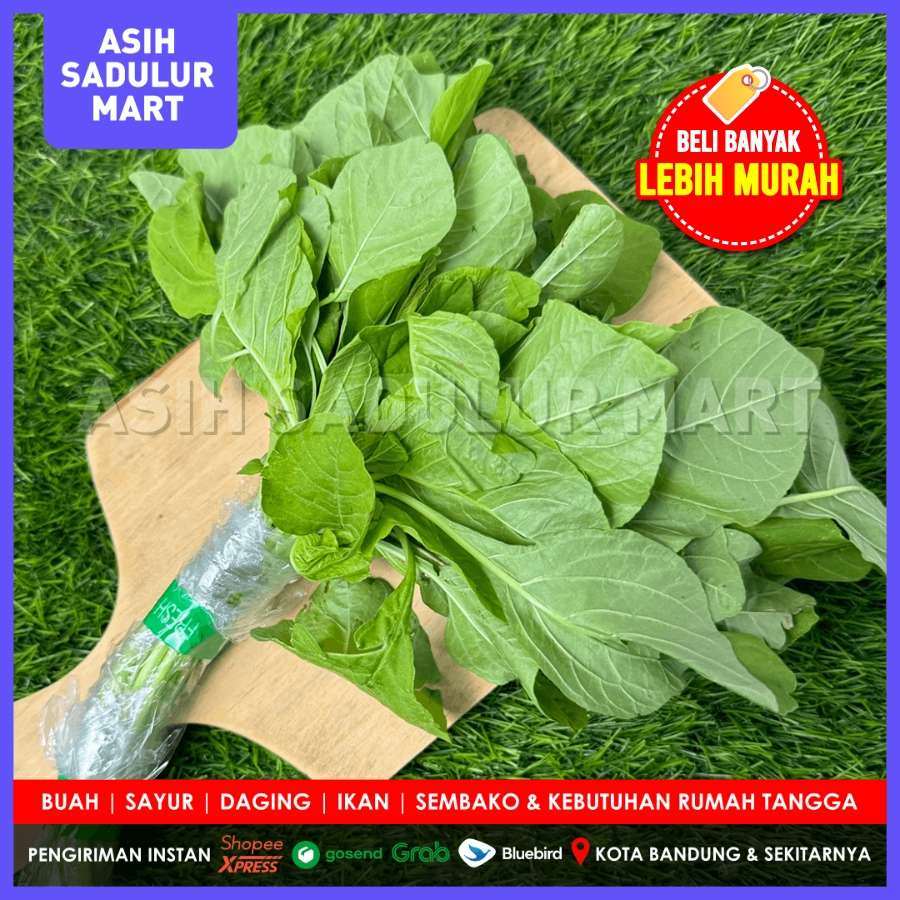 Jual Bayam 1 Ikat Sayur Segar Promo Bandung | Sayuran Asih Sadulur Mart ...