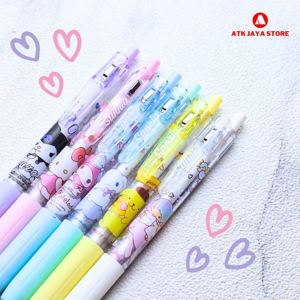 Jual Hello Kitty And Friends Design PULPEN GEL/ PEN GEL Motif Limited ...