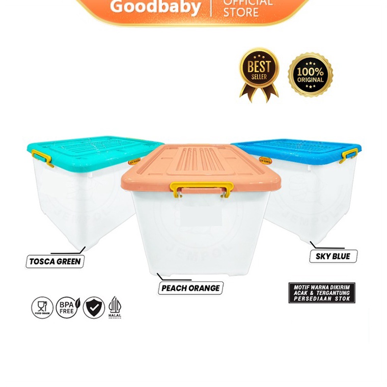 Jual Modern Goodbaby Container Box 16 L 3 L 75 L Storage Box Berbagai ...