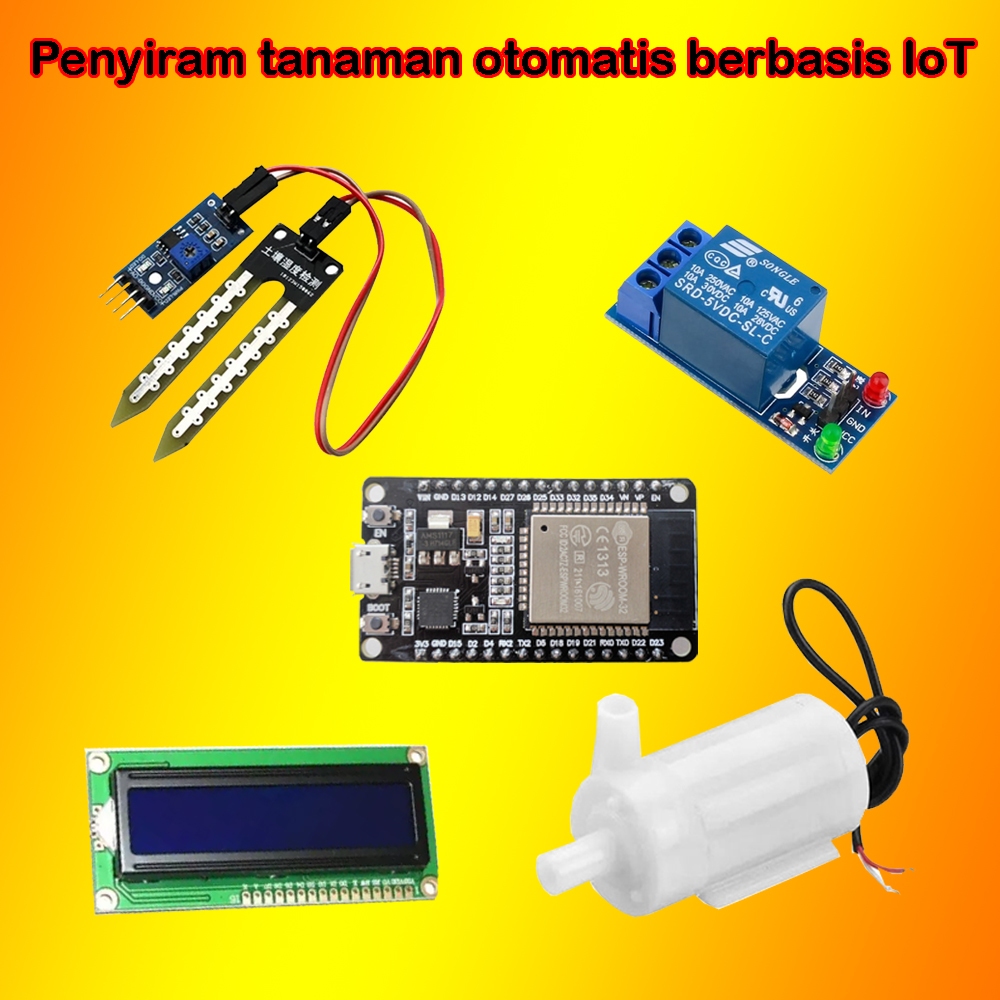 Jual Penyiram tanaman otomatis berbasis IoT Esp32 | Shopee Indonesia