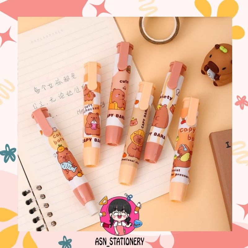 Jual PENGHAPUS PENSIL MEKANIK CAPYBARA / MECHANICAL ERASER / HAPUSAN ...