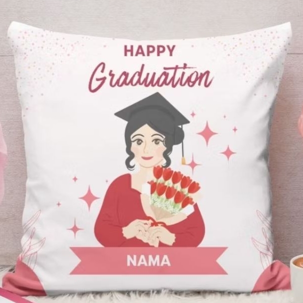 Jual Bantal Graduation Custom Foto Printing / Hadiah Wisuda / Bantal ...