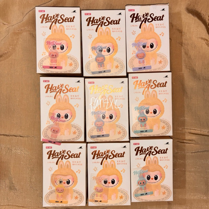 Jual [ ready stock official original ] labubu — have a seat — dada ququ ...