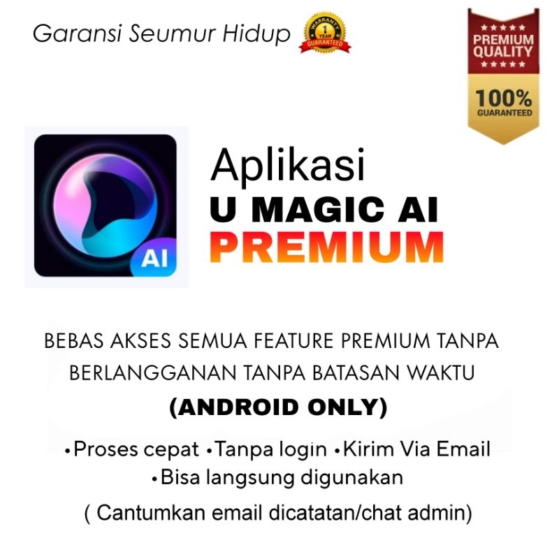 Jual UMAGIC AI PREMIUM APK LIFE TIME 1 | Shopee Indonesia