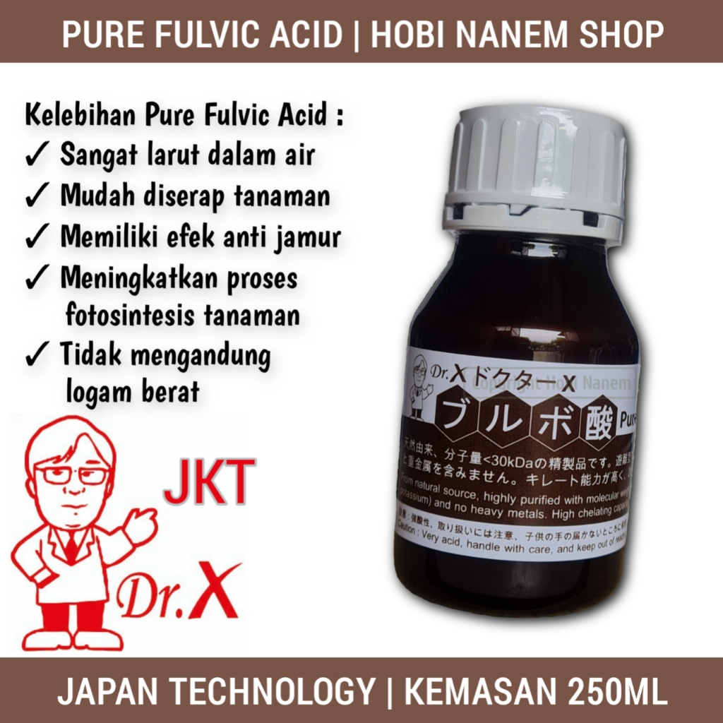 Jual Fulvic Acid DR.X Kemasan 250ml | Shopee Indonesia