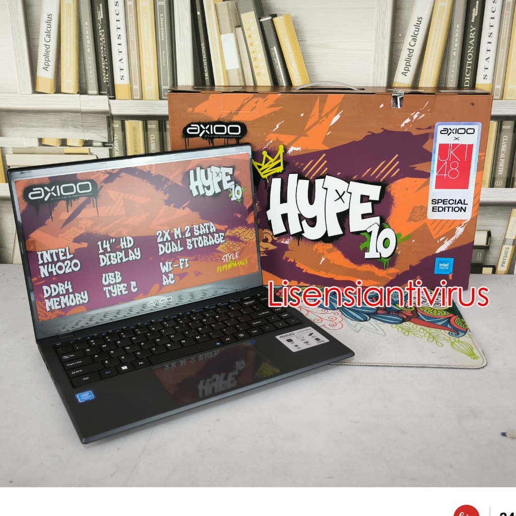 Jual LAPTOP AXIOO HYPE 10 N4020 RAM 8GB 256GB M2 NOTEBOOK HYPE10 JKT48 JKT 48 | Shopee Indonesia
