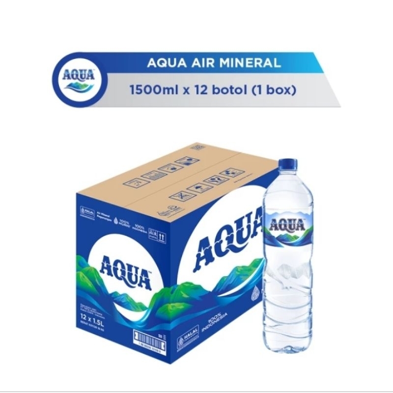 Jual Aqua 1 Liter Air Botol Terlengkap & Harga Terbaru Juni 2026 ...