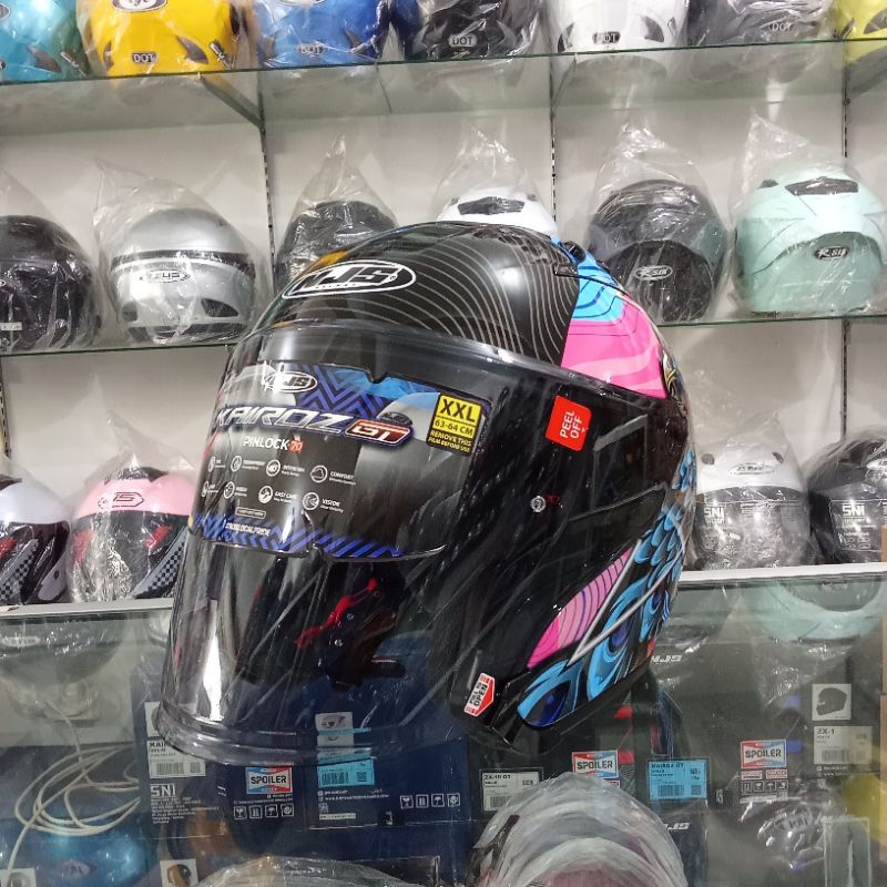 Jual HELM NJS KAIROZ GT SOLID MERAK ORIGINAL | Shopee Indonesia