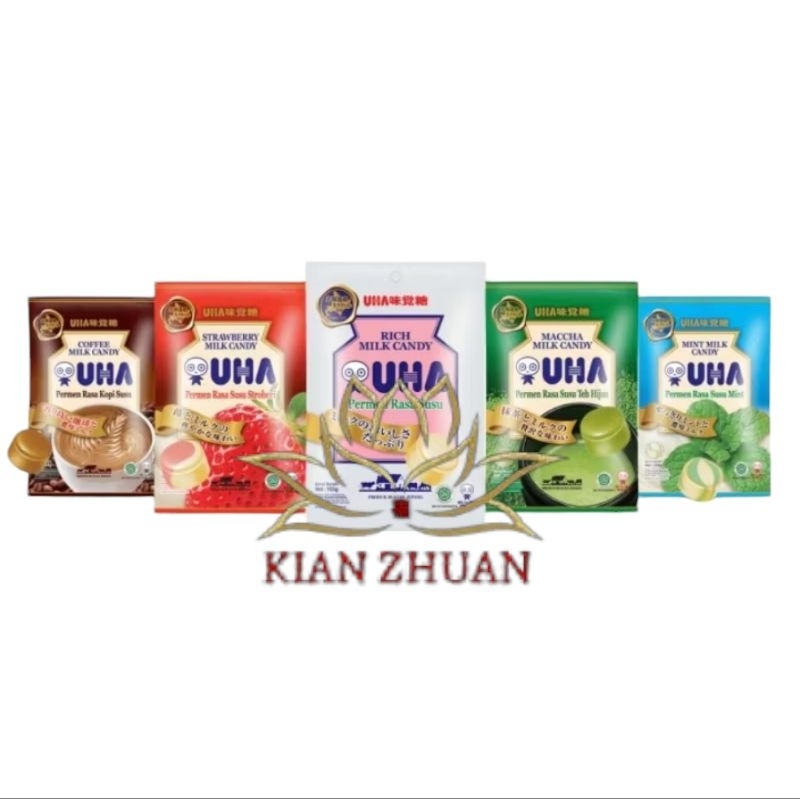 Jual Permen Susu UHA 103gr / UHA Milk Candy | Shopee Indonesia